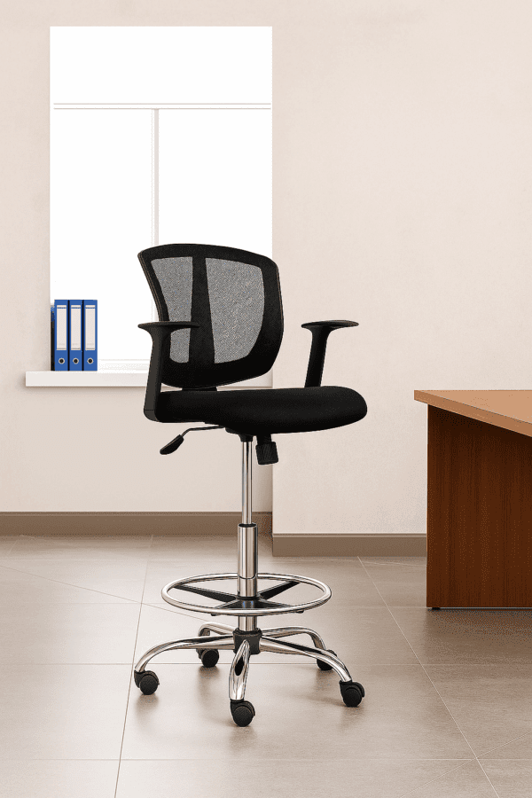 High Reception Office Counter Seat - Pogo Furniture