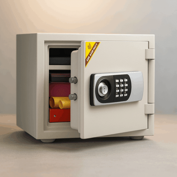 Heavy-Duty 53kg Fireproof Safe - Pogo Furniture
