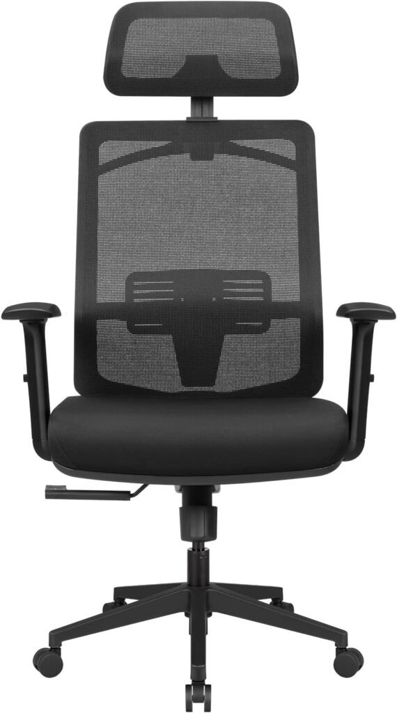 High-back mesh office chair. - Pogo Furniture