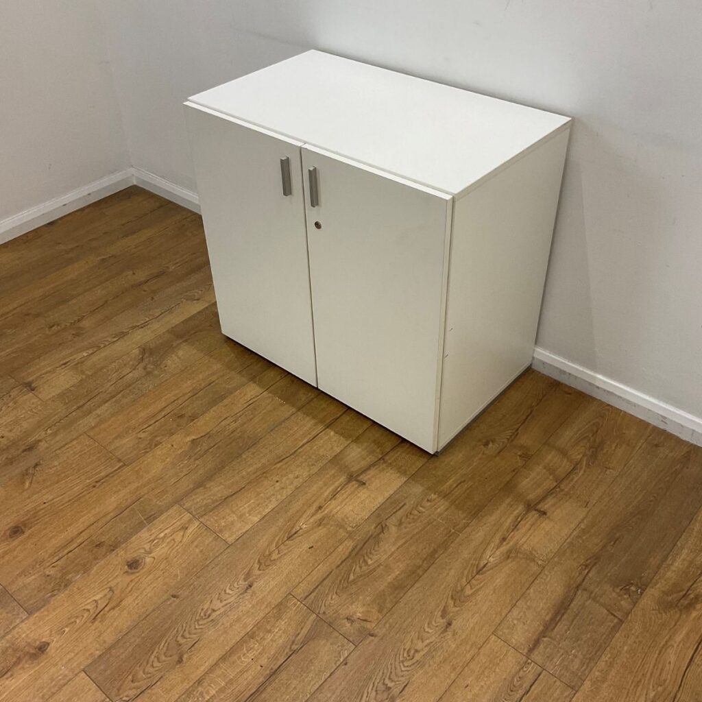 Two door wooden executive office cabinet - Pogo Furniture