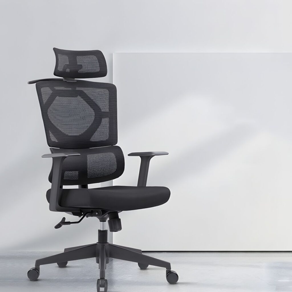 Advanced Ergonomic Mesh Office Chair with Dynamic Lumbar & 3D Headrest ...