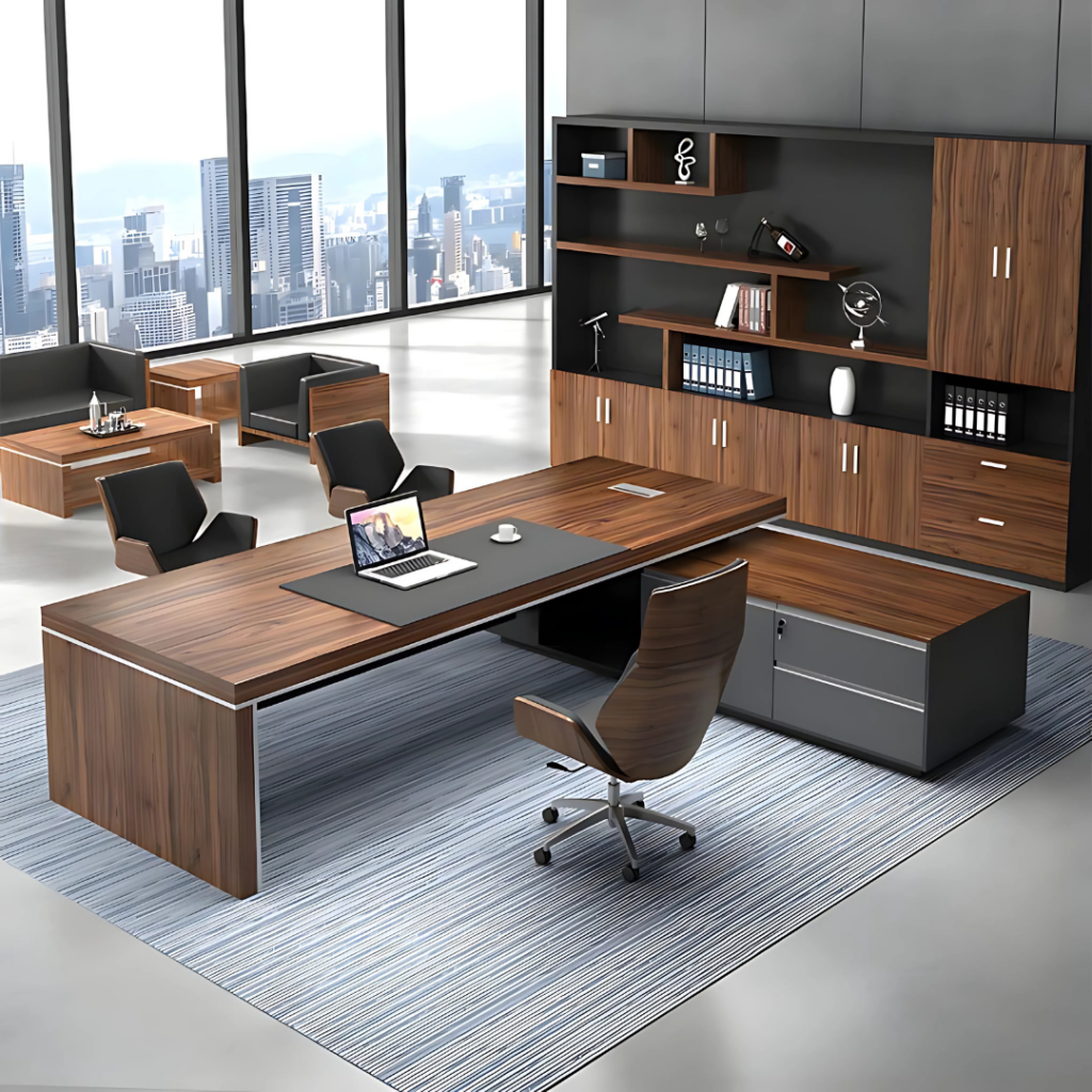 2M Modern Executive Office Desk - Pogo Furniture